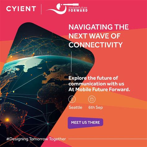 Cyient On Linkedin Cyient 5g Automation Mobilefutureforward Designingtomorrowtogether