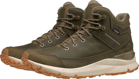 The North Face Vals Mid Leather Waterproof Hiking Boots For Men Lyst