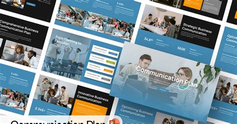 Communication Plan Presentation Incl Communication And Sponsorship Envato