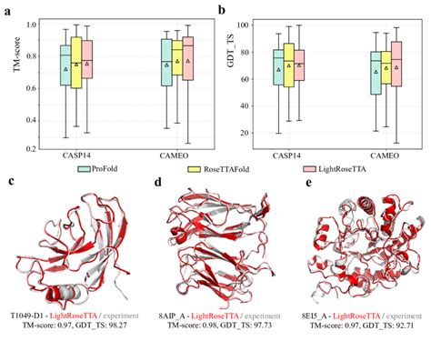 The Performance Comparison On The Casp14 And Cameo Datasets And The Download Scientific Diagram