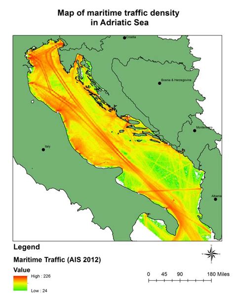4 Map Of Maritime Traffic Density Download Scientific Diagram