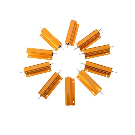 Current Limiting Resistors 100w 1r Ohmic Loads Alu Grandado