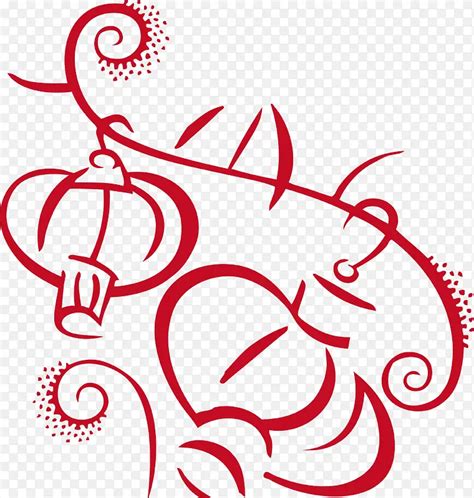 卡通矢量行简笔画喜庆灯笼png图片素材下载 图片编号8585950 Png素材网