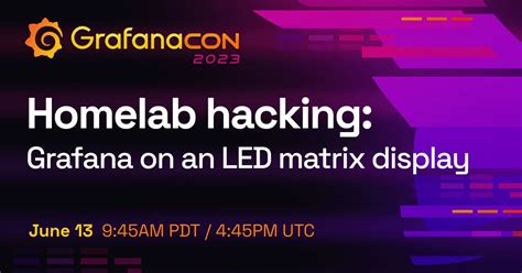 Grafana Labs On Linkedin Homelab Hacking Grafana On An Led Matrix