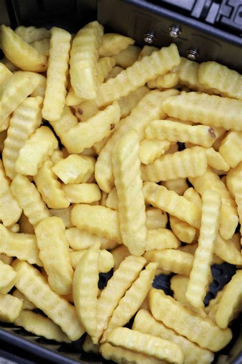 Frozen Crinkle Fries In Air Fryer Air Fryer Vibes