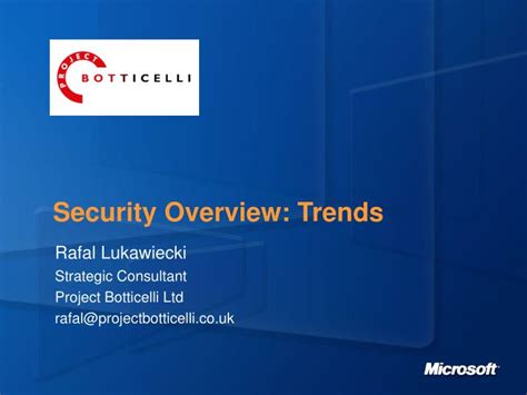 PPT Security Overview Trends PowerPoint Presentation Free Download ID 293543