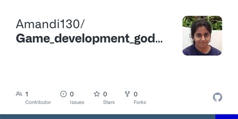 Github Amandi130gamedevelopmentgodot