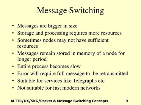 Ppt Packet Message Switching Concepts Powerpoint Presentation Free Download Id 6721778