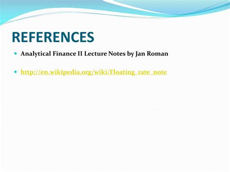 Ppt Valuing Floating Rate Notes Frn In Excelvba Powerpoint
