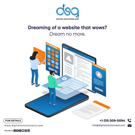 Digital Solutions Axis On Linkedin Webdesign Dreambig Websitedevelopment Onlinepresence