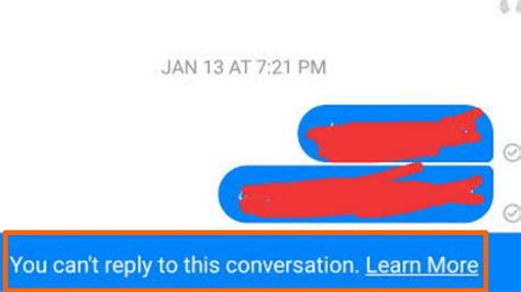 Fix Messenger You Cant Reply To This Conversation Problem Cant Reply To This Conversation