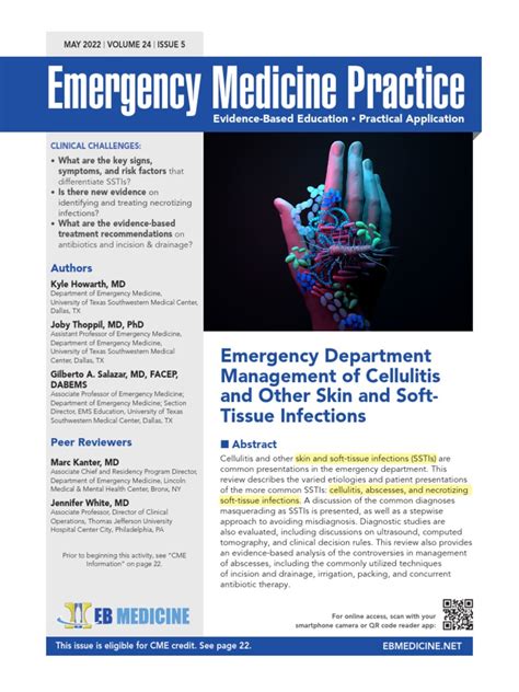 Emergency Department Management Of Cellulitis And Other Skin And Pdf Infection Clinical