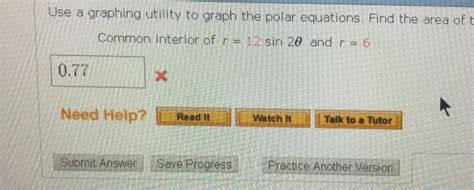 Solved Use A Graphing Utility To Graph The Polar Equations Chegg