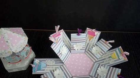 Carousel Themed Explosion Box Explosion Box Carousel Party Carousel