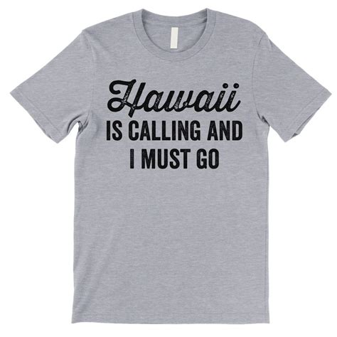 Hawaii Is Calling T Shirt Funny Hawaii T Etsy