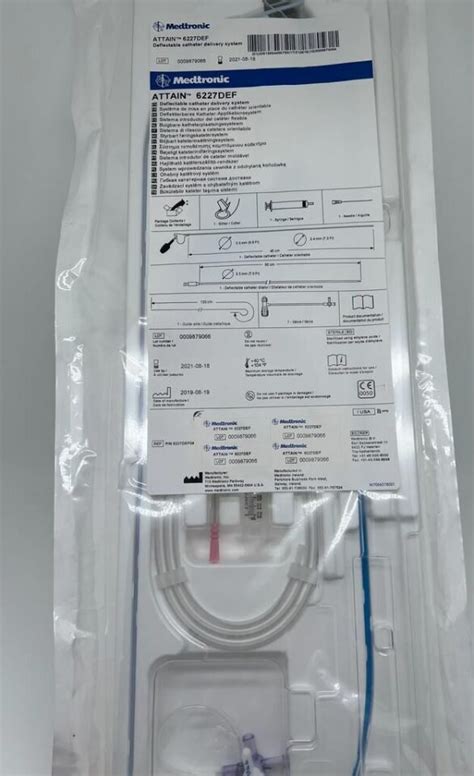 New Medtronic 6227def Attain Deflectable Catheter Delivery System