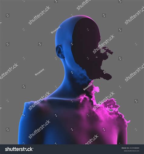Abstract Creative Illustration 3d Rendering Female Stock Illustration 2172598089 Shutterstock