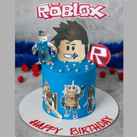 Adorable Roblox Boy Cake A Wholesome Gaming Celebration