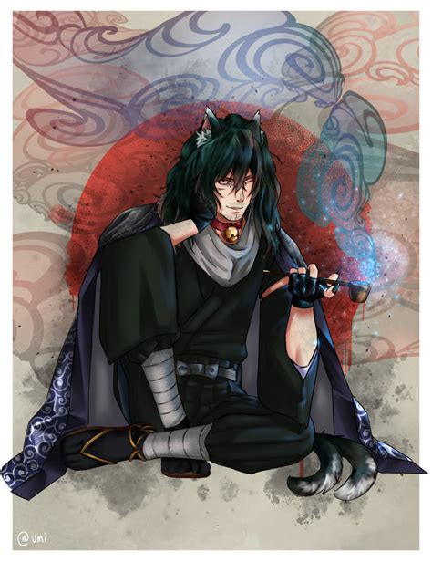 Yokai Au Aizawa Shota Nekomata By Umi92 On Deviantart