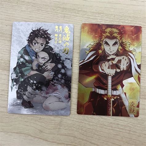 Demon Slayer Wafer Card Tanjiro Kamado Nezuko Kyojuro Rengoku £3335