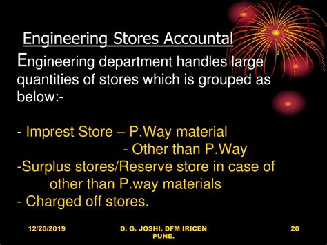 Ppt Engineering Stores Accountal Material Management Powerpoint