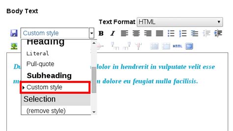 Create Custom Styles In Tinymce — Quintagroup