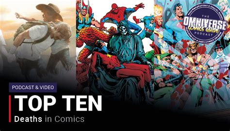 Top Ten Comic Book Deaths Omniverse Comics Guide