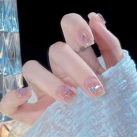 Feildoo Soft Gel Nail Tips Medium 24pcs Tips Natural Pre Applied Tip