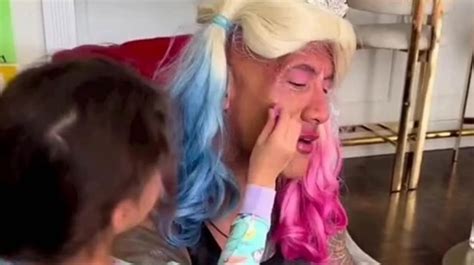 Dwayne ‘the Rock Johnson Gets A Hilarious Makeover From His Daughters