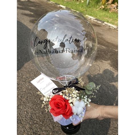 Jual Box Bunga Kecil Pot Bunga Kecil Dengan Balon Shopee Indonesia