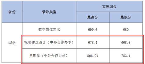 2024中南财经政法大学中外合作办学分数线含2022 2023历年 大学生必备网
