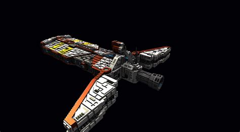 Pelta Class Medic Frigate Starmade Dock