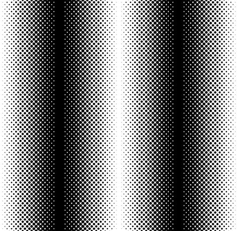 Halftone Gradient Seamless Pattern Dotted Fade Effect In Stripes Halftone Gradient Seamless Pattern Dotted Fade Effect In Stripes