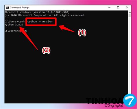 Hướng Dẫn Cách Cài đặt Python Trên Windows Tinh Hoa Công Nghệ