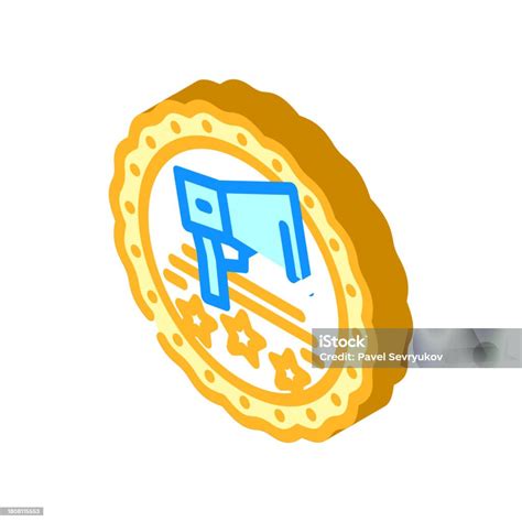 브랜드 인지도 소셜 미디어 아이소 메트릭 아이콘 벡터 일러스트 레이 션 고객 참여에 대한 스톡 벡터 아트 및 기타 이미지