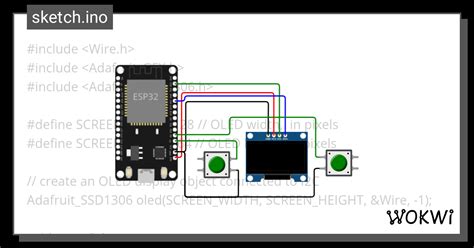 Eps32oled Wokwi Esp32 Stm32 Arduino Simulator