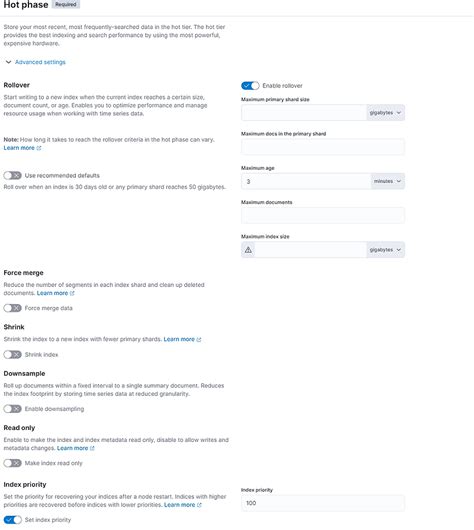 Elasticsearch Ilmindex Lifecycle Management 적용을 통한 Hot Warm Cold