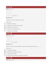 Question Correct Mark Out Of Flag Question Question Text A Contract Course Hero