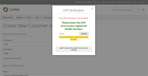 Magento 2 One Time Password Otpone Time Password Extension