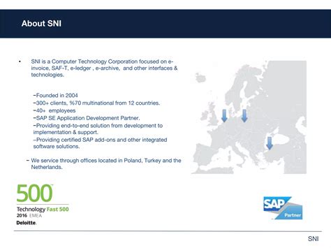 Sni E Declaration Sap Extractor For Poland V10 Ppt