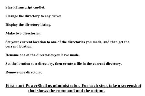 Solved Please Help Me With This Assignment Using Powershell