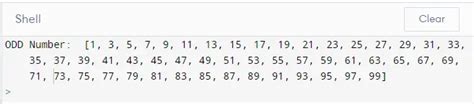 How To Create A List Of Odd Numbers In Python Delft Stack