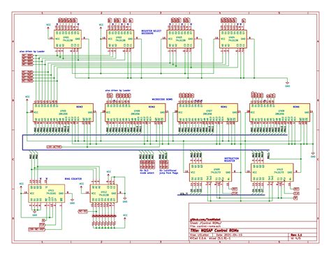 8 Bit Computer Schematics Rbeneater