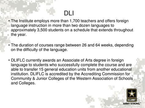 PPT U S Army Language Programs USAREC Language Advocate SFC Jeffrey Henry PowerPoint