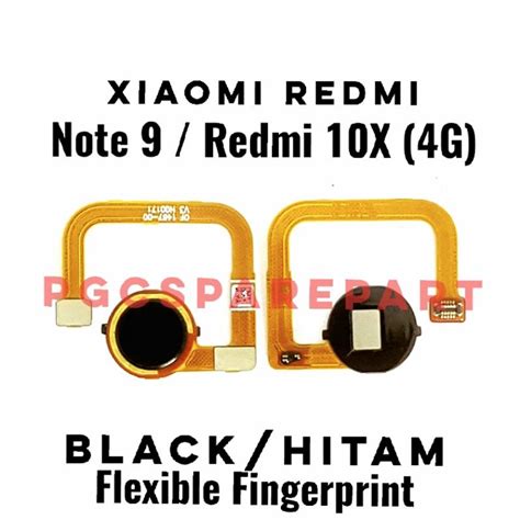Jual Original Flexible Fingerprint Xiaomi Redmi Note 9 BUKAN REDMI NOTE 9 4G Redmi 10X 4G