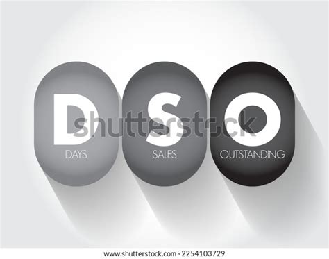 Dso Days Sales Outstanding Measure Average Stock Vector Royalty Free 2254103729 Shutterstock