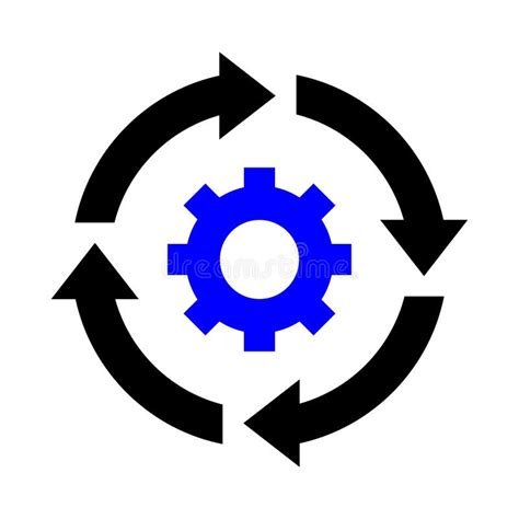 Processing Icon Stock Vector Illustration Of Vector 366375450