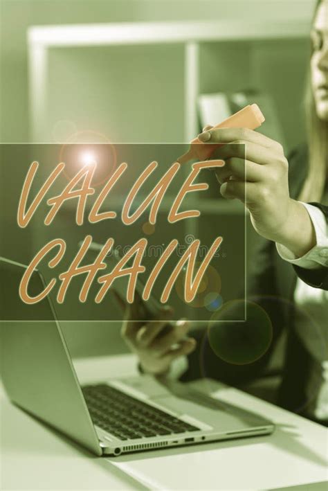 Text Showing Inspiration Value Chain Business Overview Set Of Functional Activities Making The