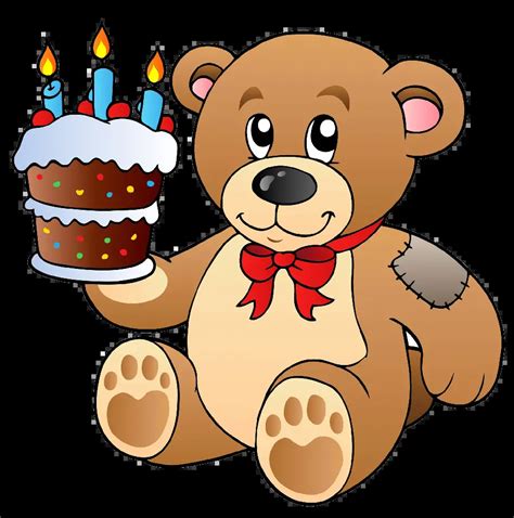 عکس های کارتونی تولد خرس برای تولد دختر و پسر کوچولو ها