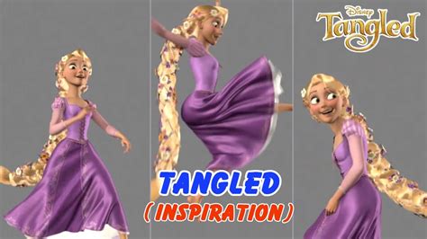 Tangled Rapunzel Dance Shot Progression Hyrum Osmond 3d Animation